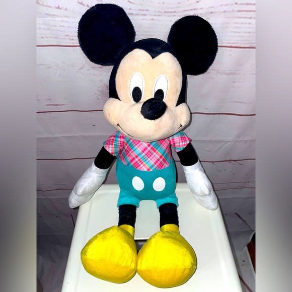 Disney | Toys | Disney Just Play Easter Spring Mickey Mouse Plush Like ...